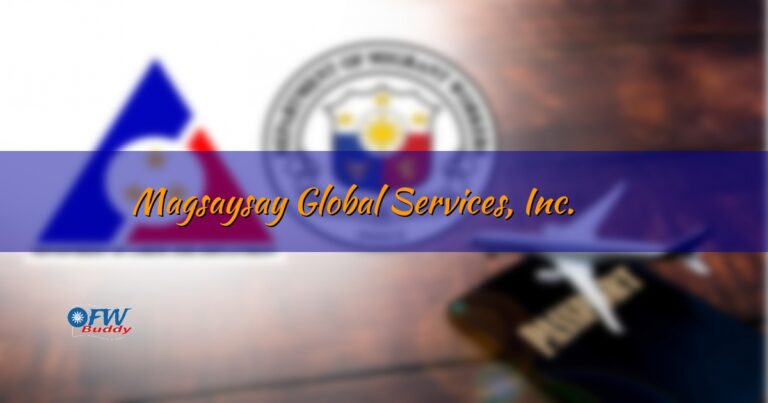 Magsaysay Global Services, Inc | Agency abroad