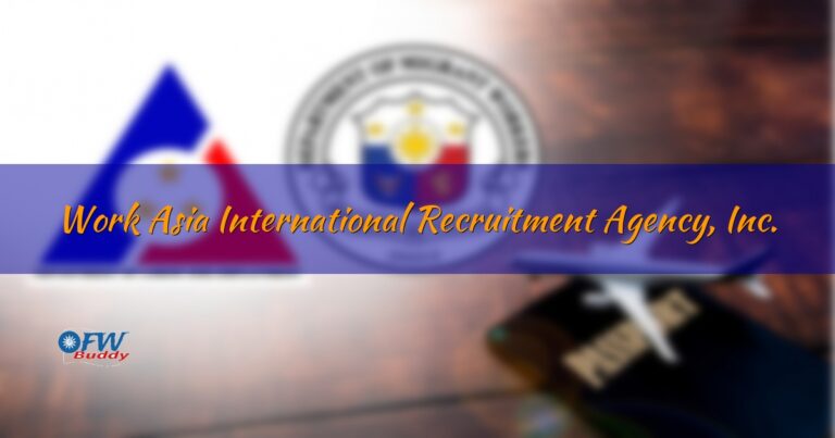 Work Asia International Recruitment Agency, Inc. | Agency Abroad