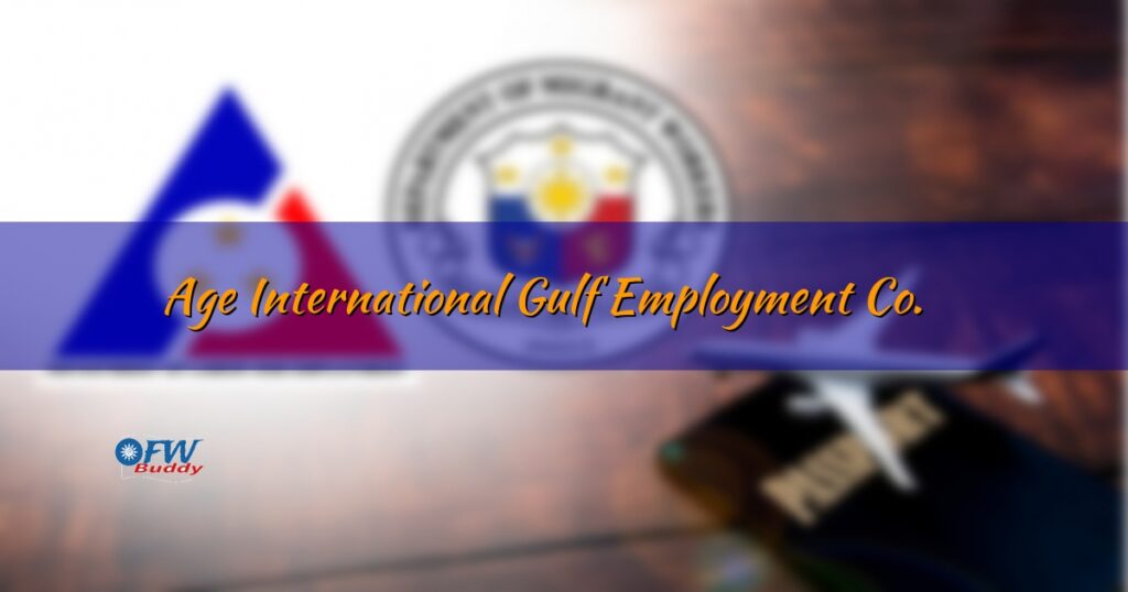 Age International Gulf Employment Co. | Agency abroad