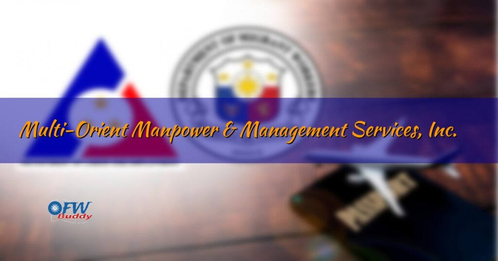 Multi-Orient Manpower & Management Services, Inc. | Agency abroad