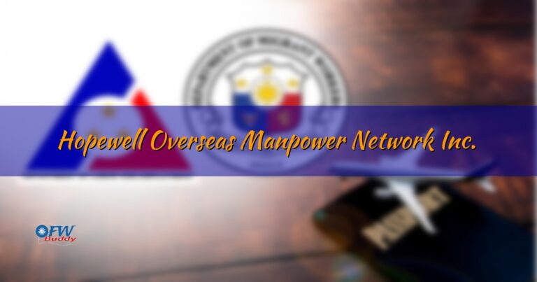 Hopewell Overseas Manpower Network Inc. | Agency abroad