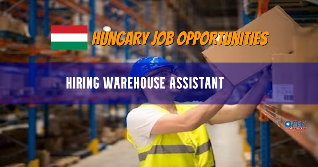 Hiring Warehouse Assistant for HD Jobs Liability Company