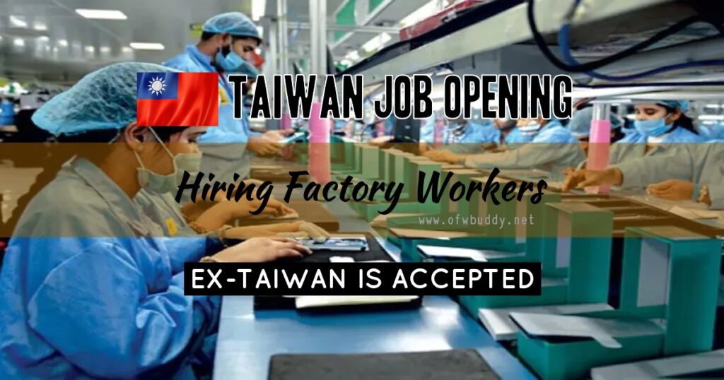 Factory Jobs Archives - OFW Buddy