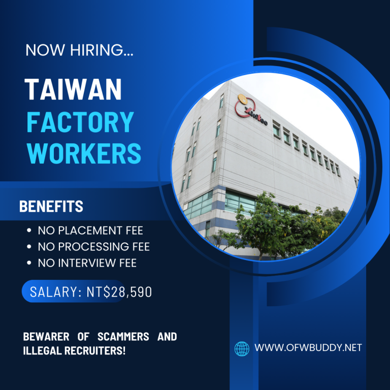 Factory Jobs Archives - OFW Buddy