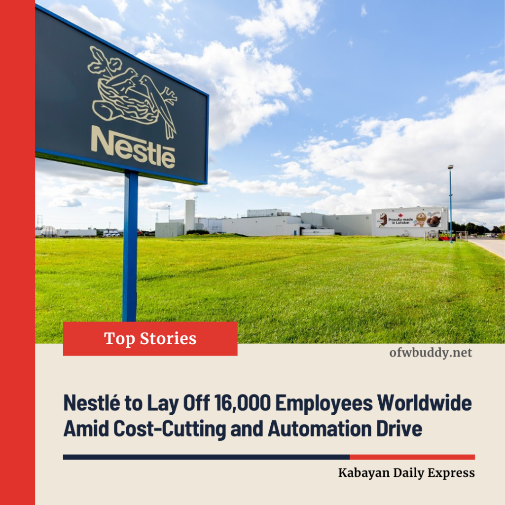 Nestlé to Lay Off 16,000 Workers Globally as Part of Major Cost-Cutting ...