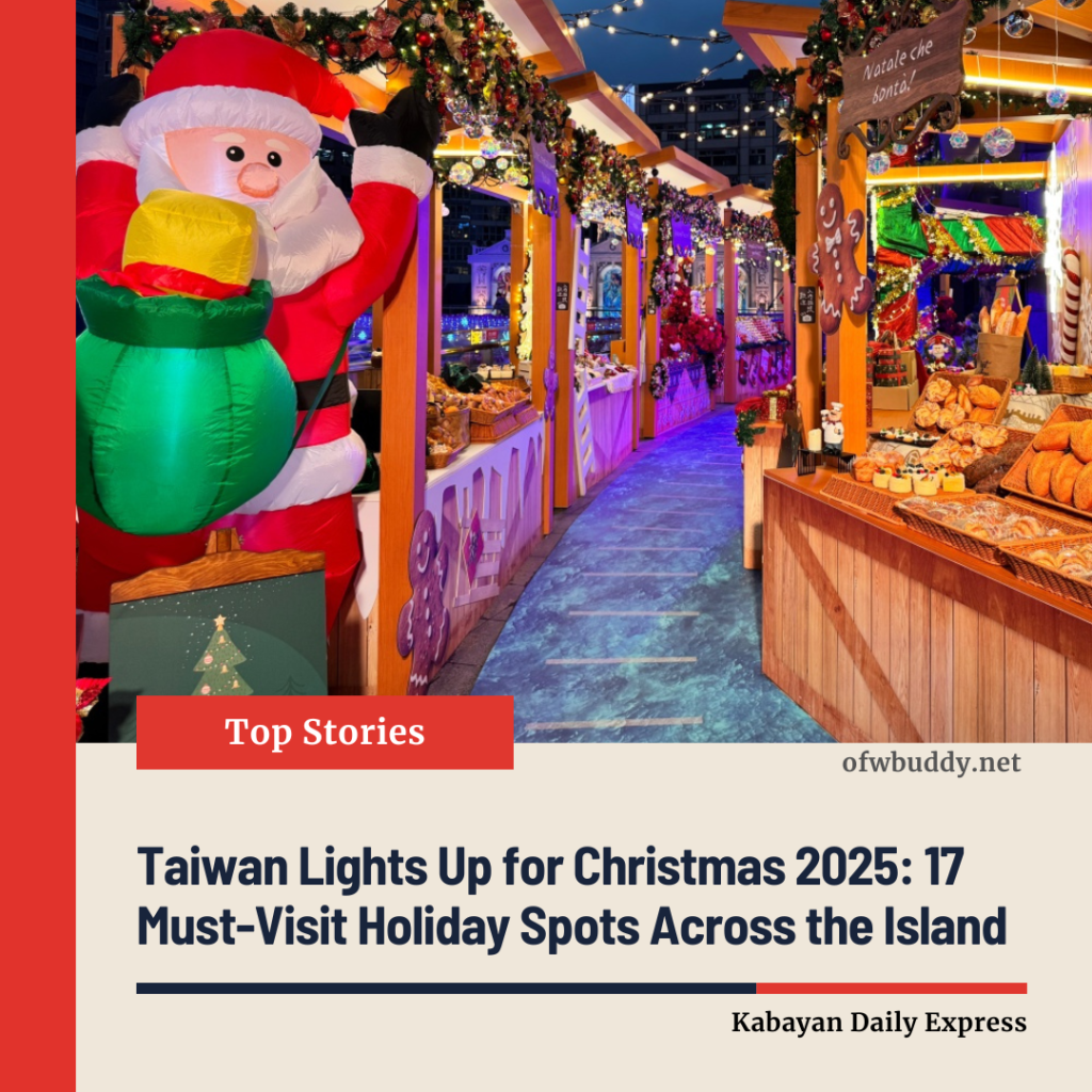 Taiwan Lights Up for Christmas 2025: 17 Must-Visit Holiday Spots Across ...