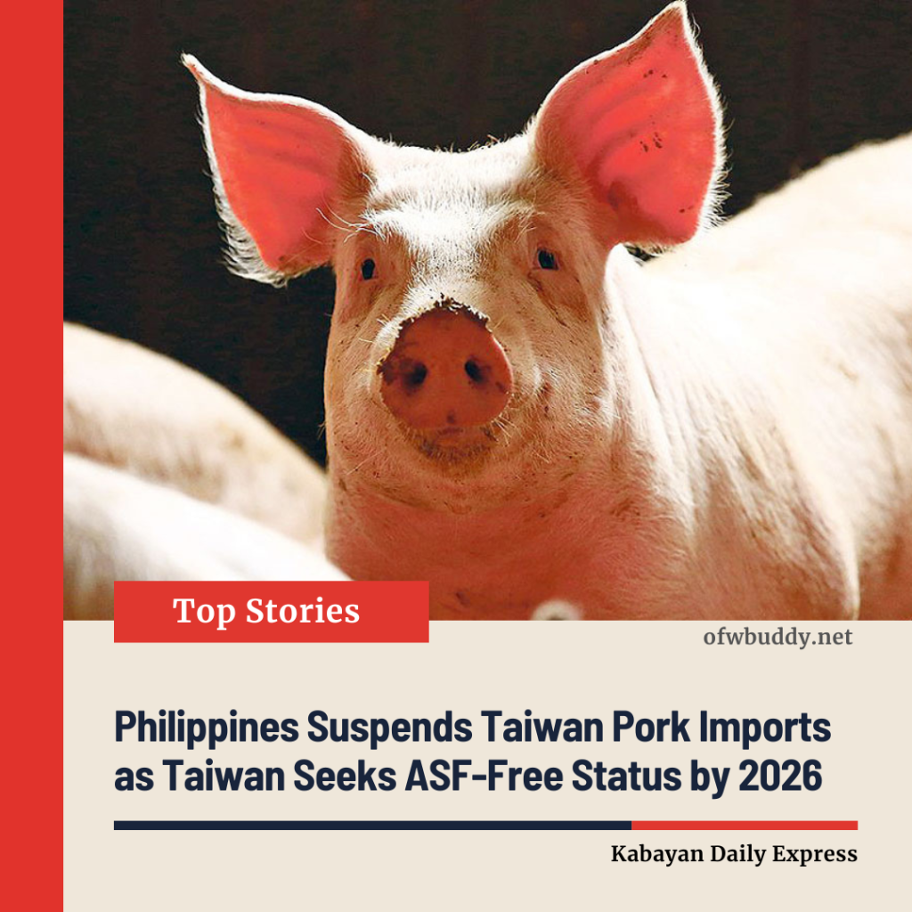 Philippines Suspends Taiwan Pork Imports as Taiwan Seeks ASF-Free ...
